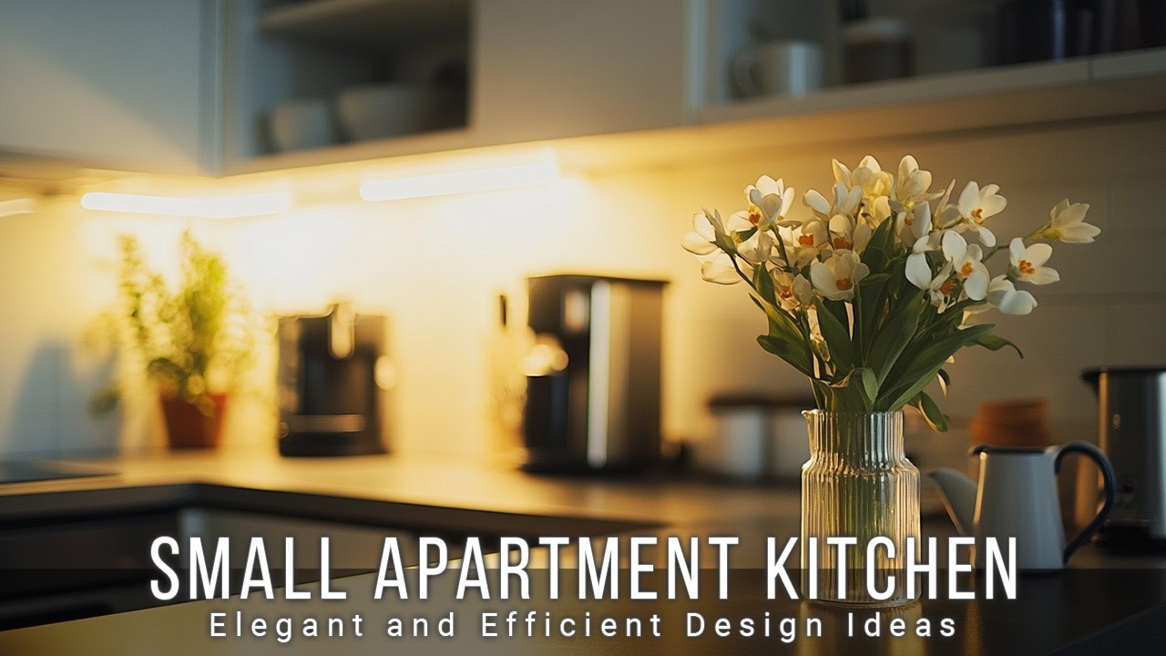 Elegant and Efficient: Small Apartment Kitchen Design Ideas