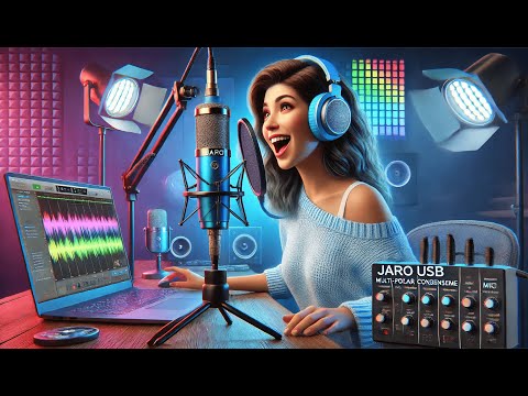 ๐๏ธ JARO USB Multi-Polar Pattern Condenser Microphone Review ๐๏ธ