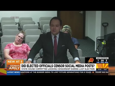 GOP-led panel holds hearing on censoring social media posts