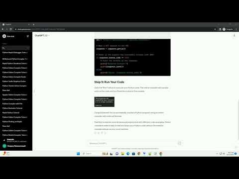 python online compiler with libraries