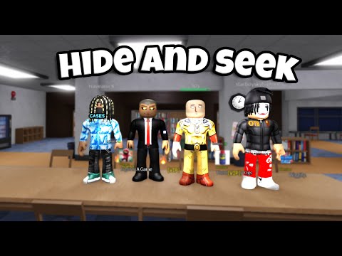 hide and seek (Roblox fight in a school)