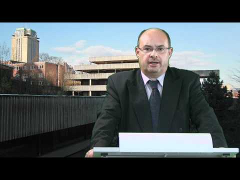 Prof. Dr. Marc De Clercq stelt de Faculteit Economie en Bedrijfskunde (UGent) voor.