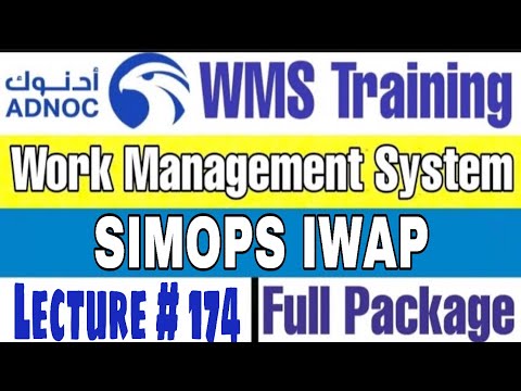Role of IWAP in identification phase of SIMOPS as per ADNOC WMS | Lecture # 174