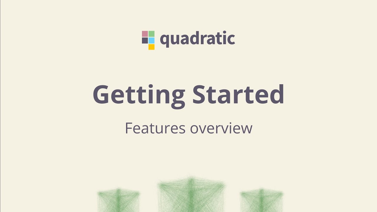 Getting Started with Quadratic – Your AI-Powered Spreadsheet