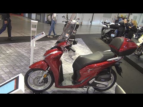 Honda SH150i Red (2020) Exterior and Interior