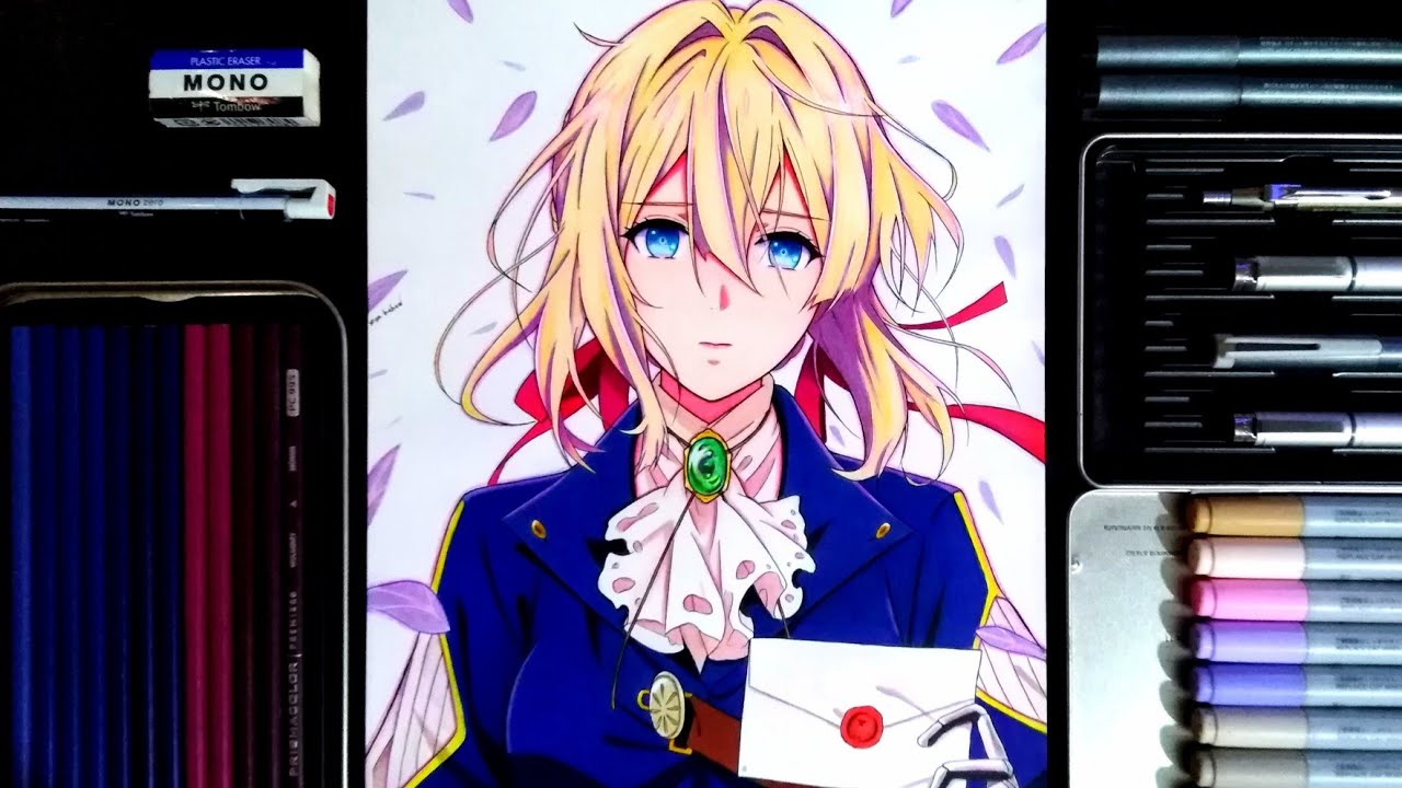 Violet Evergarden - Drawing