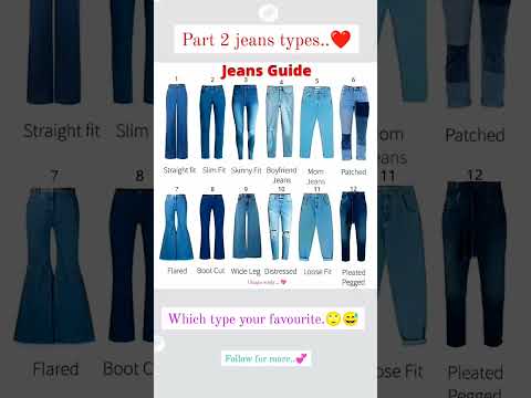 jeans types ๐๐ฉณ part 2....๐