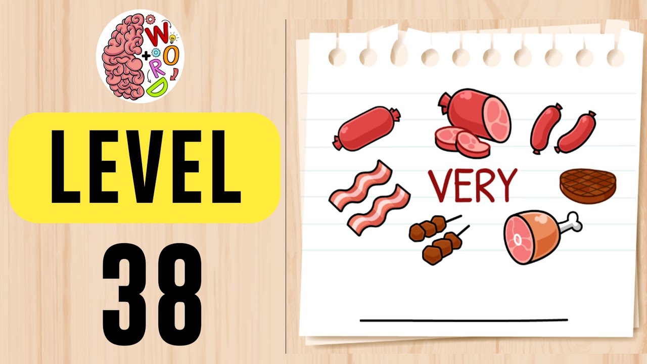 Brain Test Tricky Words Level 38