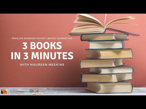 Book and Author Festival Staff Picks | Maureen Meekins presents 3 Books in 3 Minutes