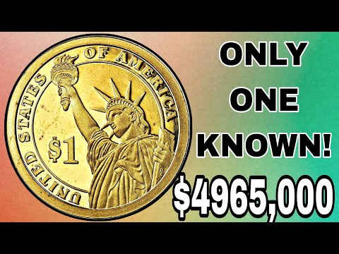 Top 7 most valuable Gold one Dollar One Dollar coins Worth huge Money Valuable Dollars to look for!