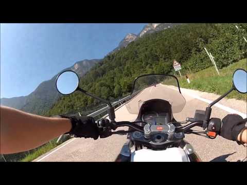 Aprilia Pegaso Strada - Bolzano to Passo Mendola -  GoPro Hero 2 HD Montage