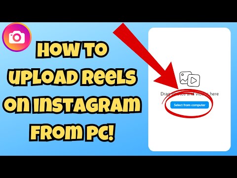 How to upload reels on instagram from pc (Easy 2025)