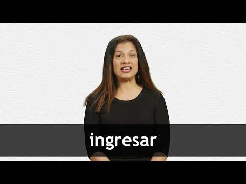 English Translation of “INGRESAR” | Collins Spanish-English Dictionary