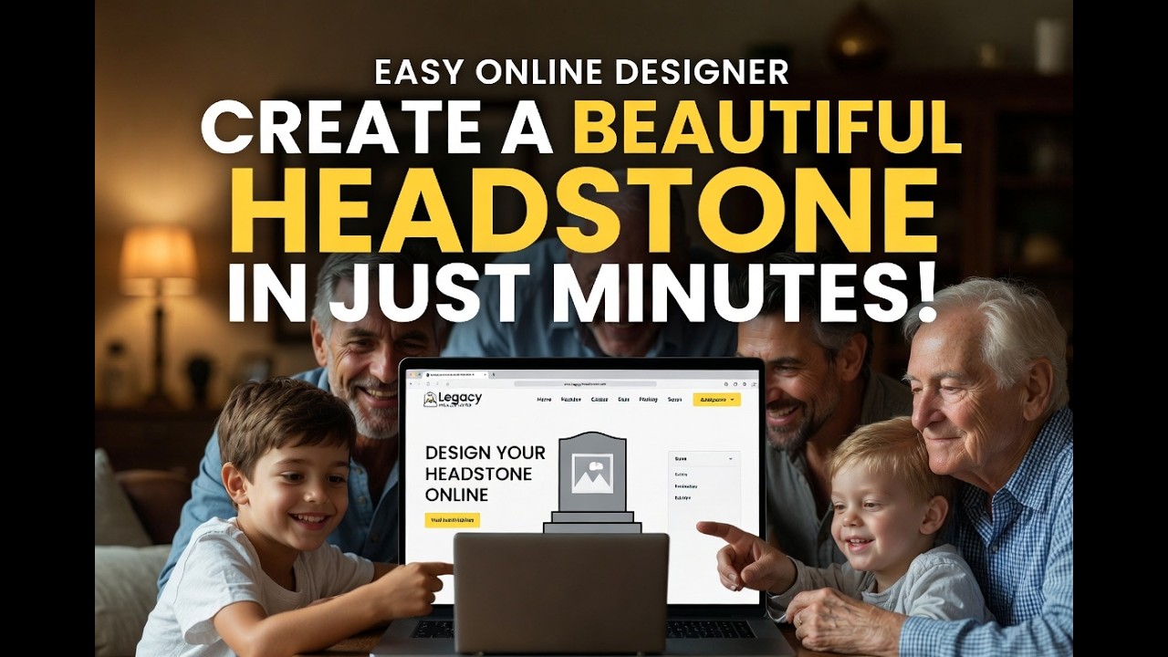 How to Design a Headstone Online – Easy Step-by-Step Tutorial