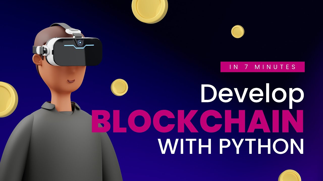 Blockchain with Python under 7 minutes | Basic Implementation of blockchain with Python | NoylInt