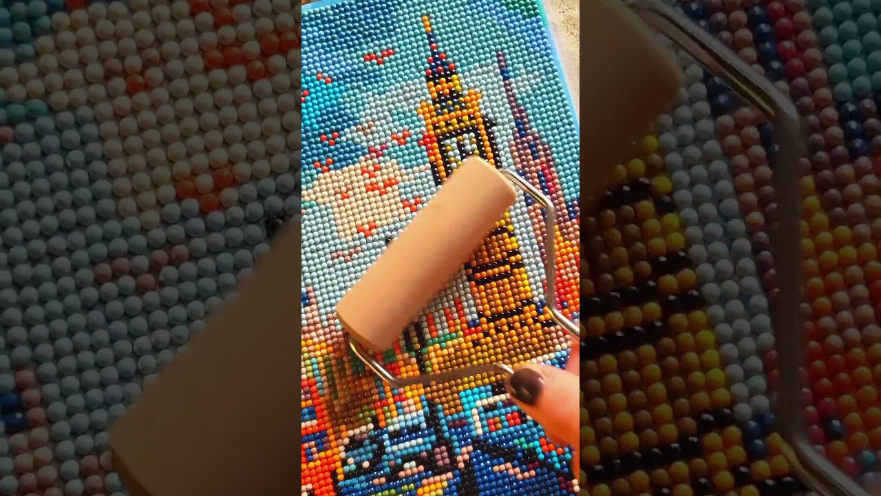 Mini Diamond Painting kit 'London' #diamondpainting #diamondart #hobby  #artsandcrafts