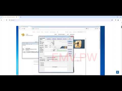 web EMV software v8 6 EMV Reader Writer card How to install or read 101 201 dump EMV86 software DUMP