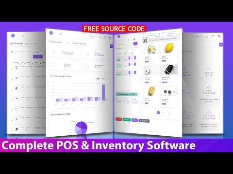 Complete Point of Sale (POS) and Inventory Software with Barcode System | Free Source Code Download