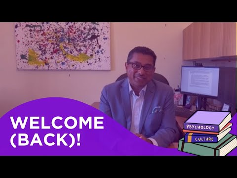 Welcome (Back) from Department Chair Anil Chacko
