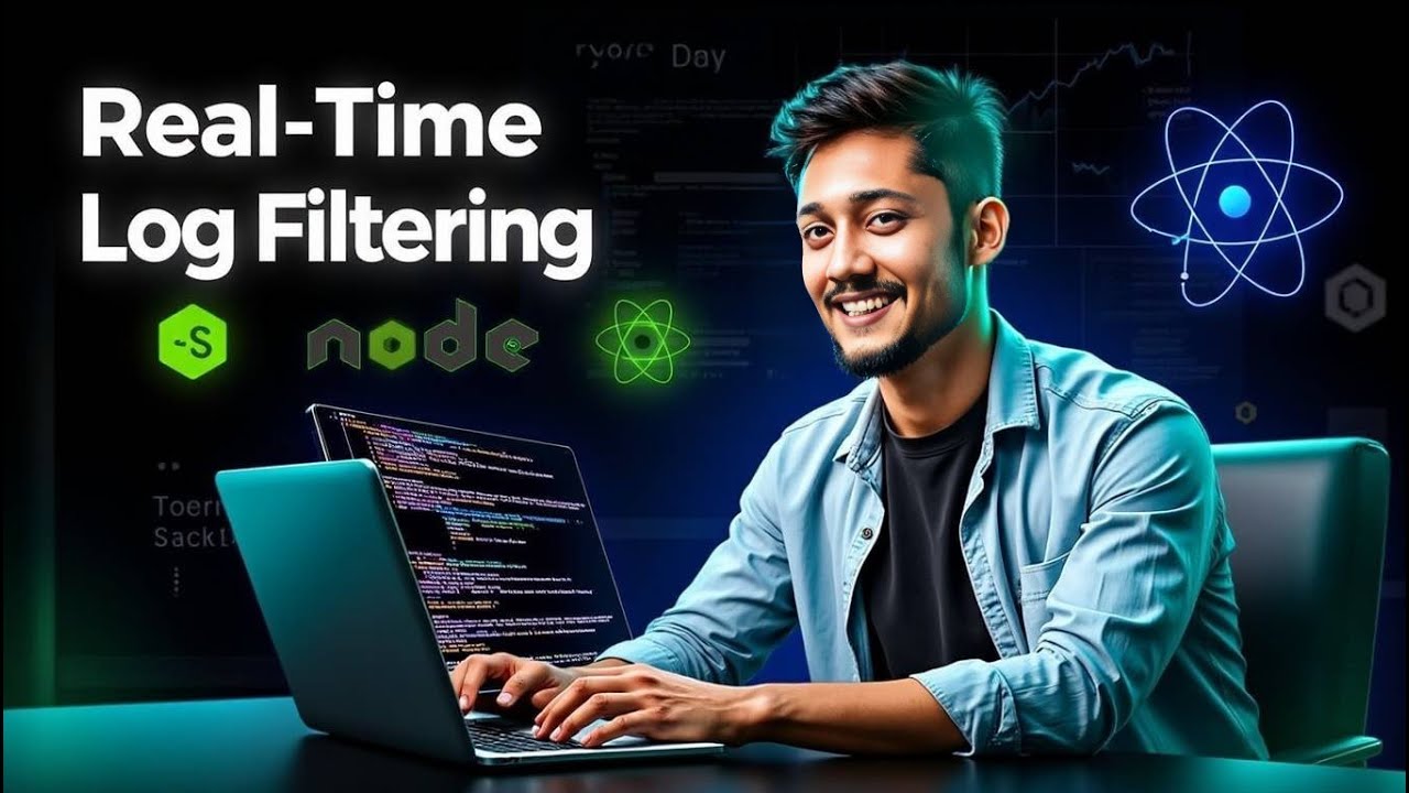 Complete Log Query System with Node.js and React | No Database, JSON File Storage