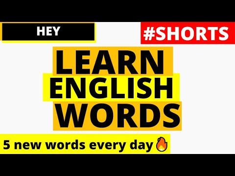 Learn English word hey, sentences with hey #shorts