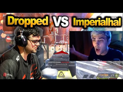Imperialhal vs Dropped in EWC Scrims!! Dropped CAUSTIC Meta!!