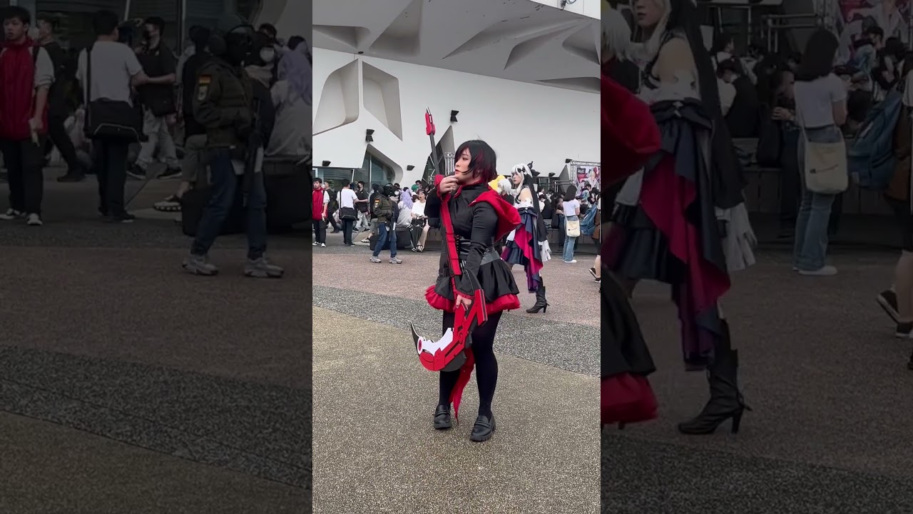 RWBY Ruby Rose cosplay #trending#anime#cosplay#trendingshorts#trend#gaming#animeedit#cosplaygirl