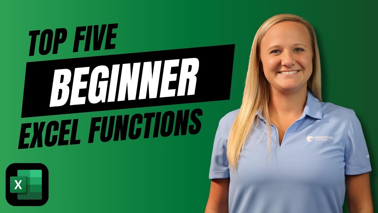 Excel Essentials: These 5 Functions Every Beginner Must Know!