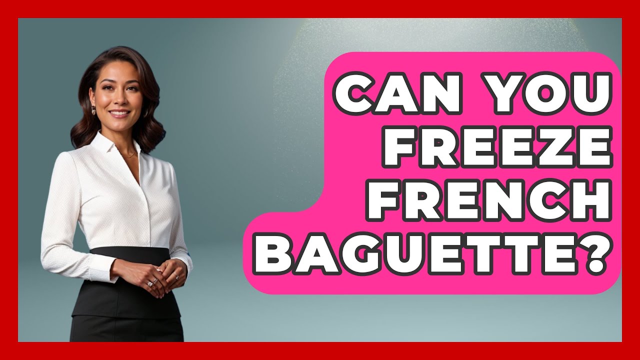 Can You Freeze French Baguette? - France Fact File