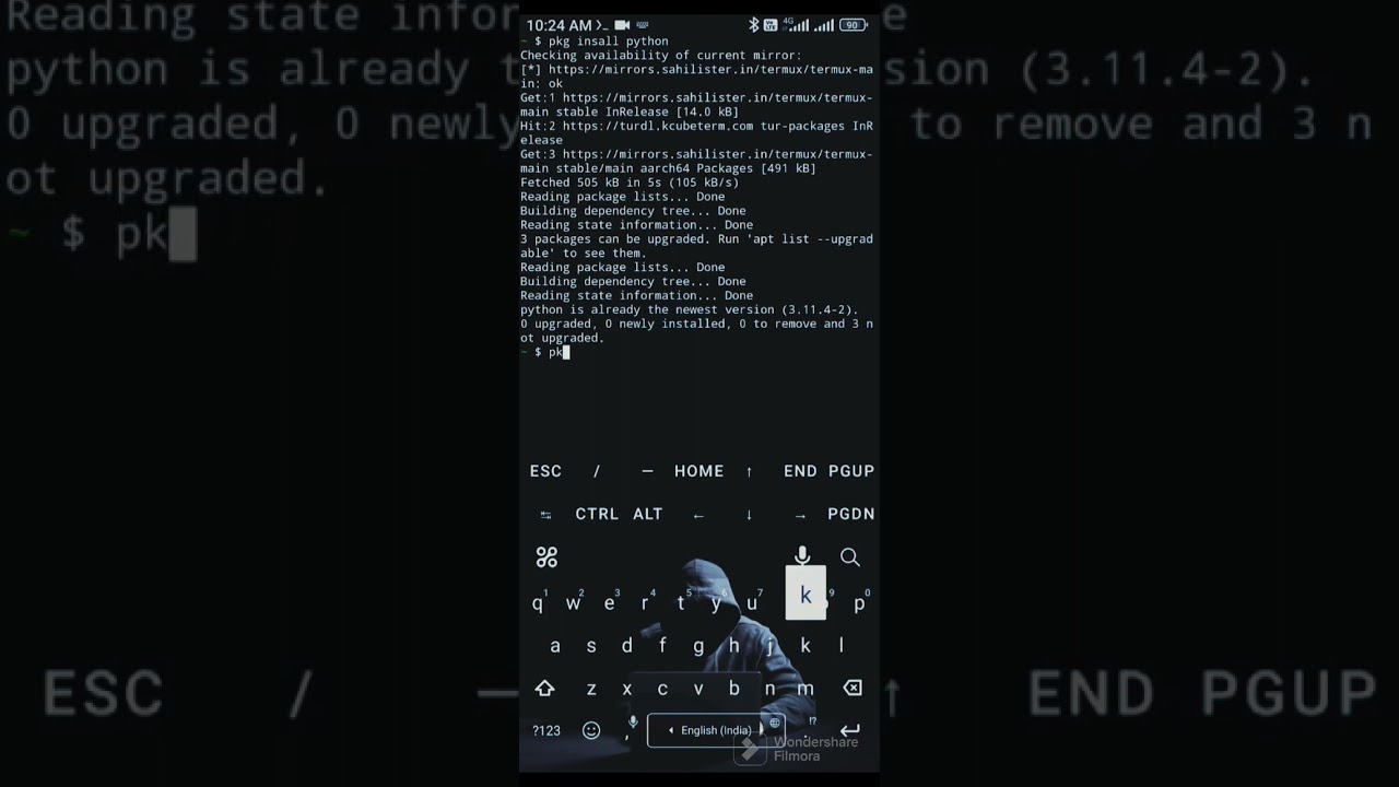 how to install python;python 2;python3 #termuxtool #termux