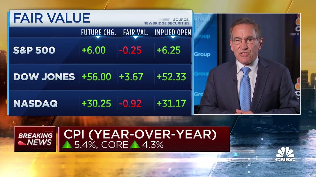 July's consumer price index up 0.5%, meeting estimates