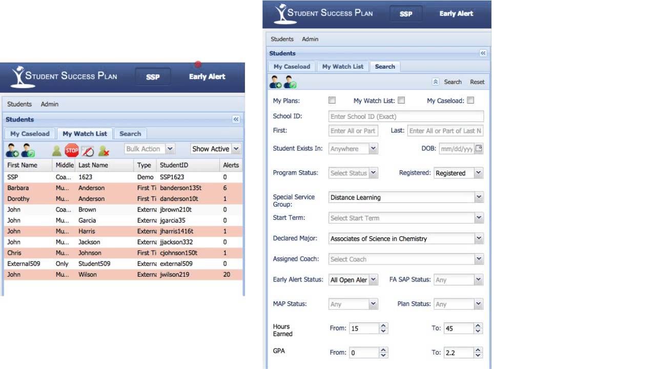 Student Success Plan Webinar 12 Nov 2014
