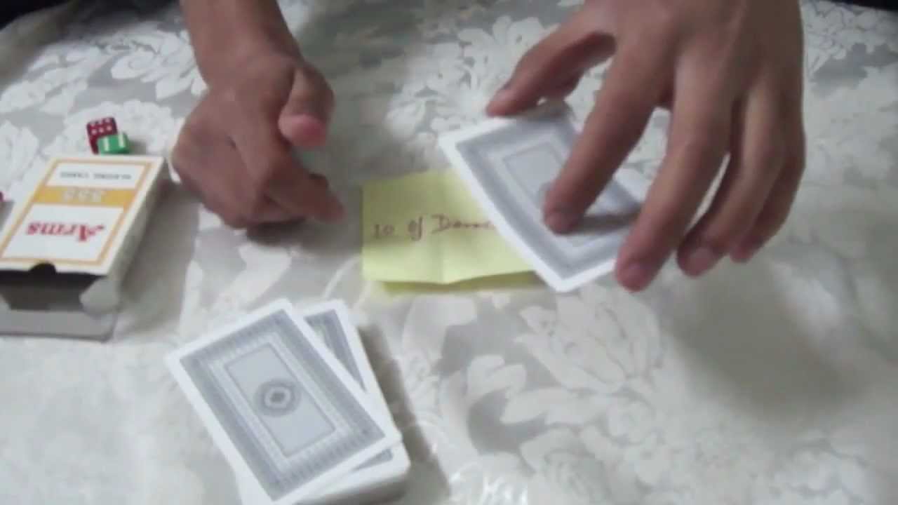 The Cardice - Beginner's Trick (Performance and Tutorial)