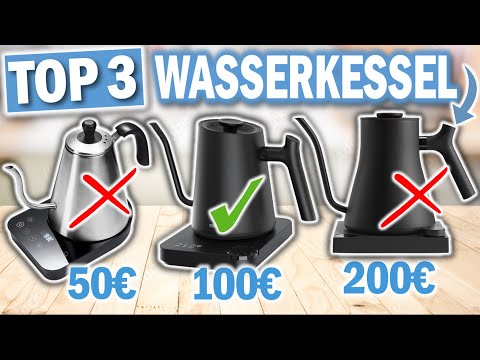 TOP 3 ELEKTRISCHE WASSERKESSEL für Kaffee & Tee | Top 3 Schwanenhals Wasserkessel 2025