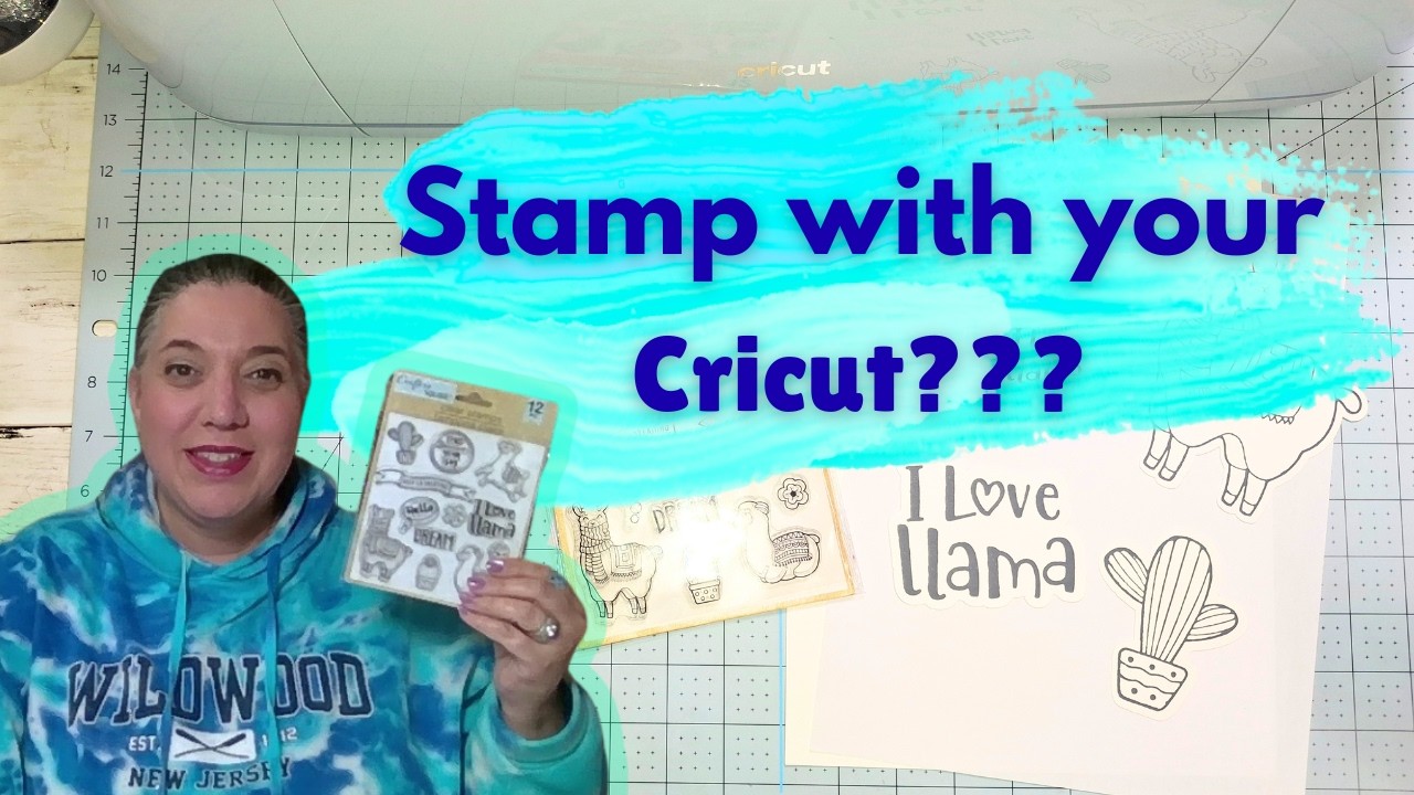 Upload your own stamps to Cricut Step by Step Easy Tutorial