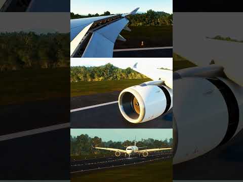 Airbus A350 landing at Calicut Airport #ccj #a350