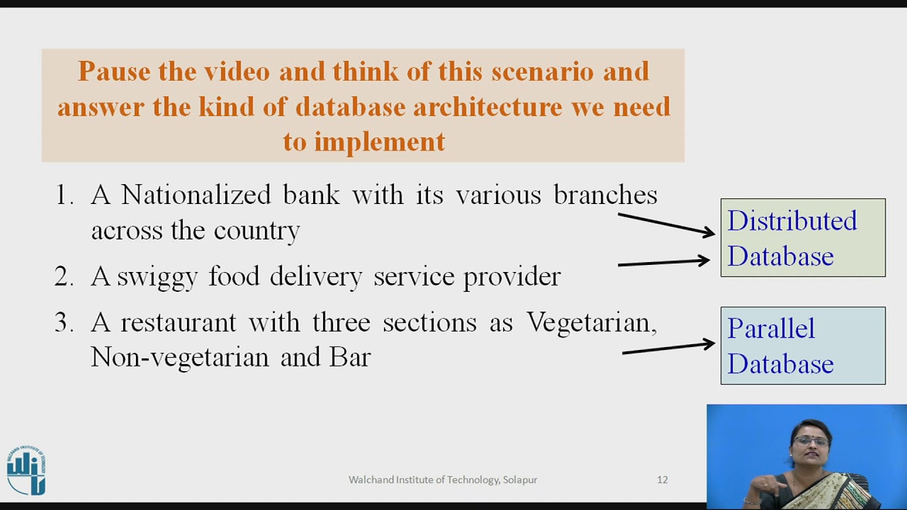 Parallel and Distributed Databases