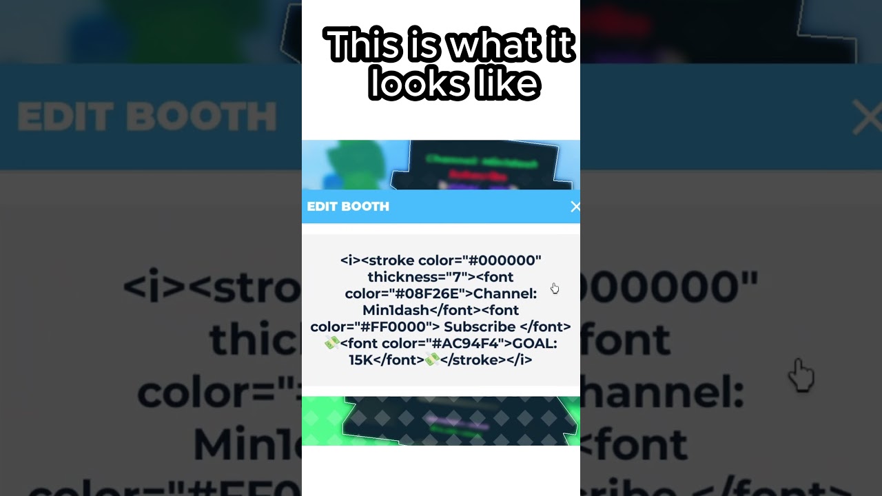 HOW TO MAKE CUSTOM MULTI COLOURED TEXT IN PLS DONATE! #roblox #plsdonate #donation #donate