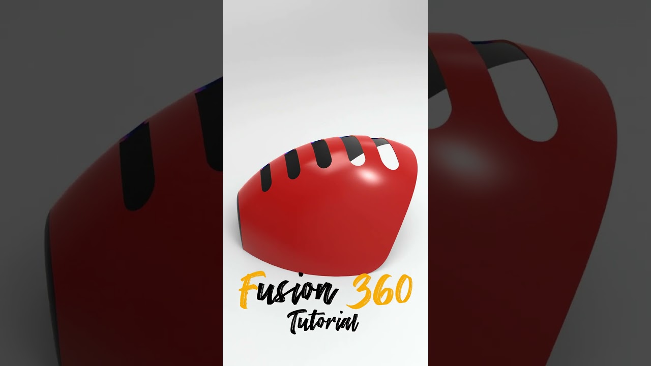 Fusion 360 Surface Modeling Tutorial 182 rendered #fusion360 #cad #mechanical #engineering #3ddesign
