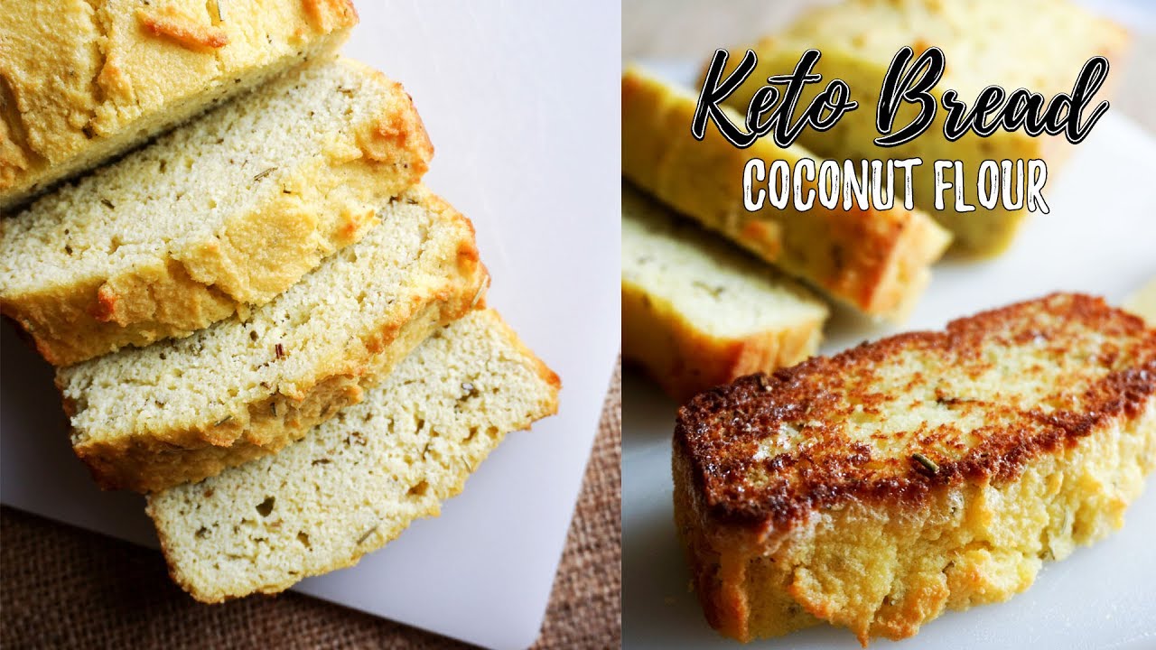 Low Carb Bread Recipe | Keto Bread Using Coconut Flour