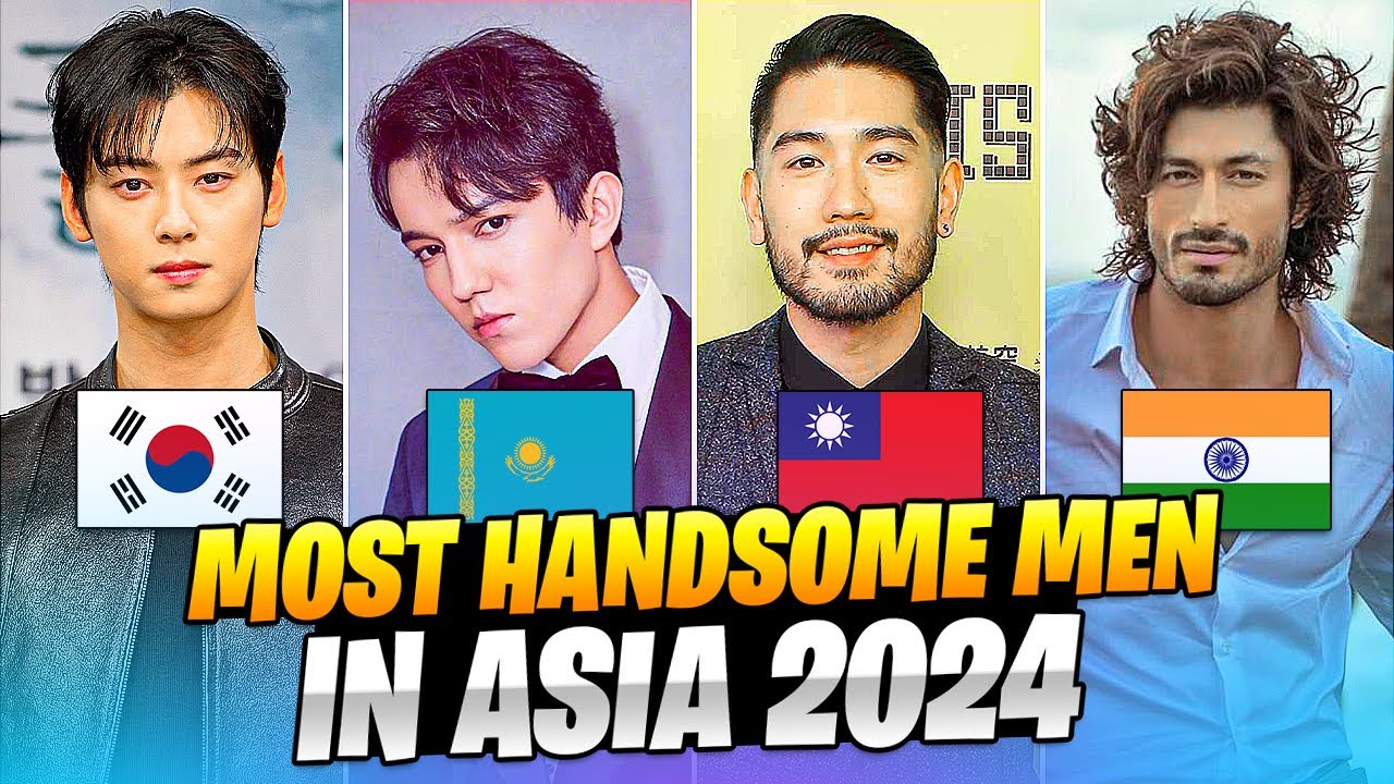 Top 10 Most Handsome Men in Asia 2024 | Asia's Heartthrobs😍
