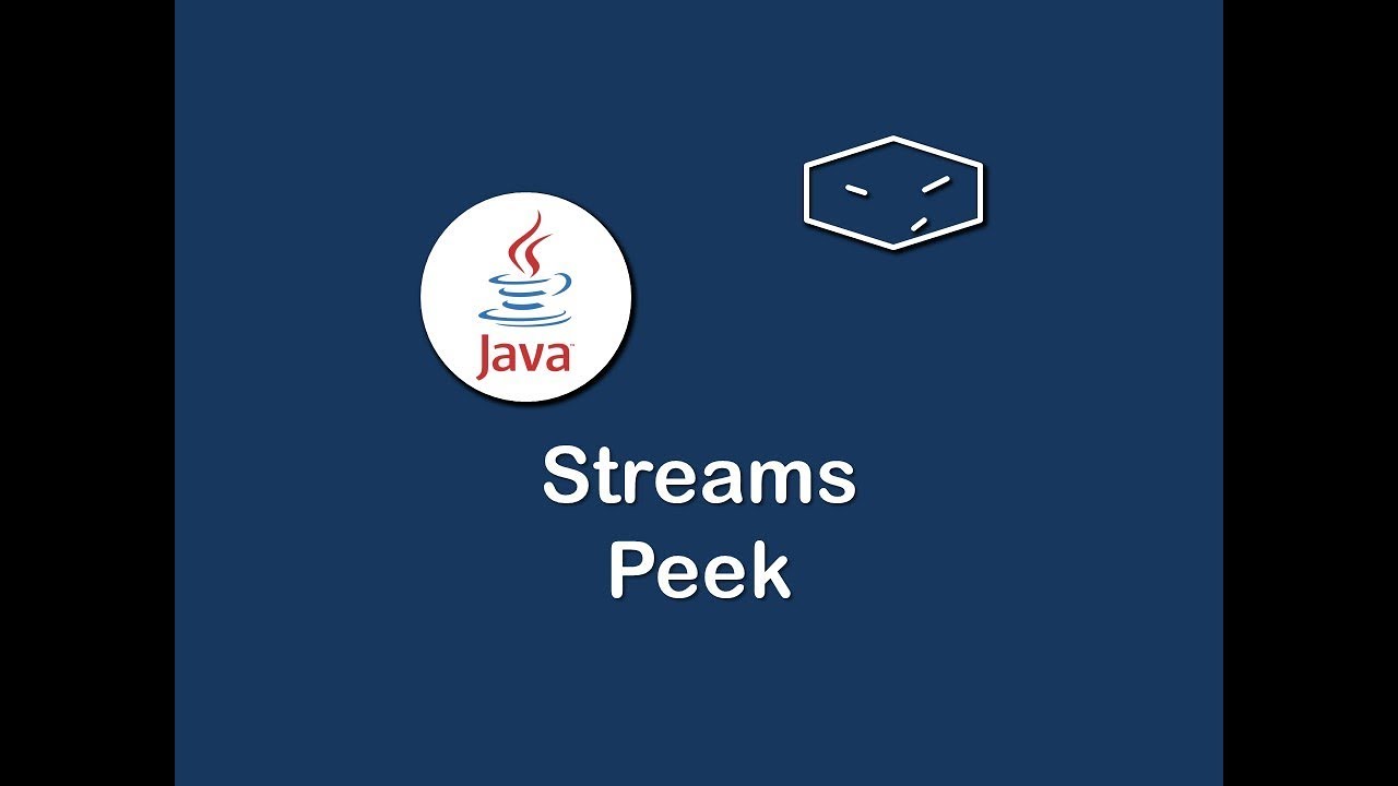 streams peek in java