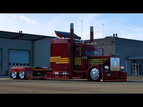 Steam Community :: Video :: Haterbilt 389v2 Truck Mod Driving Gameplay ...