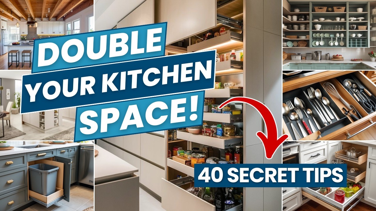 40 Kitchen Storage Solutions That Will Double Your Space | Organization Guide 2025 | kitchen Trends