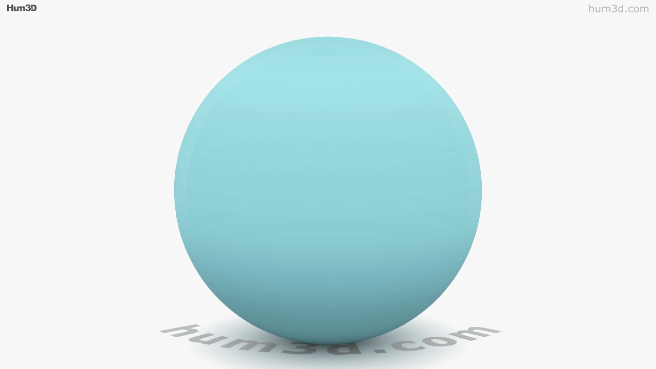 Uranus 3D model by 3DModels.org