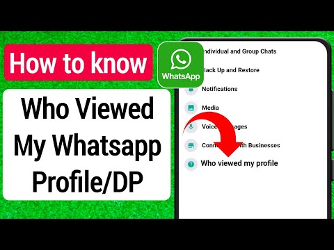 How to See Who Viewed Your Whatsapp Status/profile Secretly | See Who Viewed My Whatsapp Profile