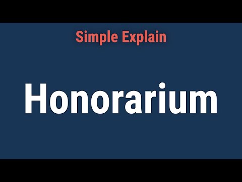 Honorarium: Definition and Tax Treatment