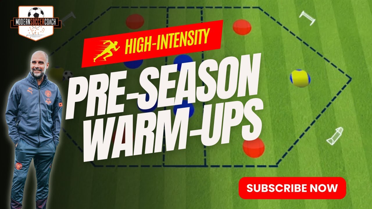 FAST, High Intensity Pre-Season Possession Warm-Ups Drills!!