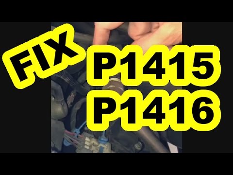 How to Fix P1415 & P1416 Check Engine Codes on GMC Truck/SUV