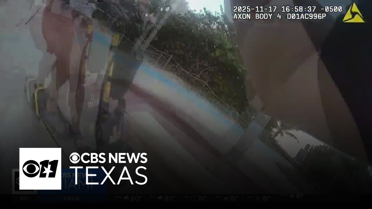 Man on e-scooter crashes into Miami Beach Police officer and takes off, bodycam video shows